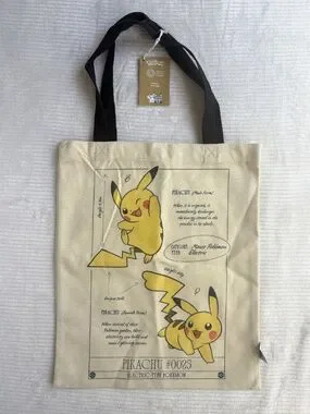 Pokemon | Bags | Pokmon X Natural History Museum London Pikachu Tote ...